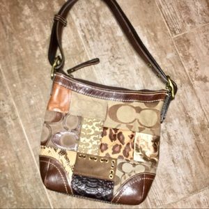 Coach | Bags | Coach Holiday Patchwork Collection Bag F7731497 | Poshmark